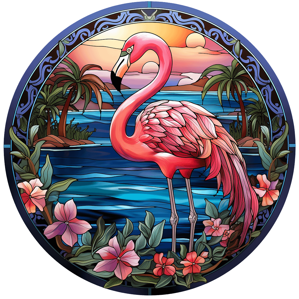 Flamingo Suncatcher - Hipknotic Designs
