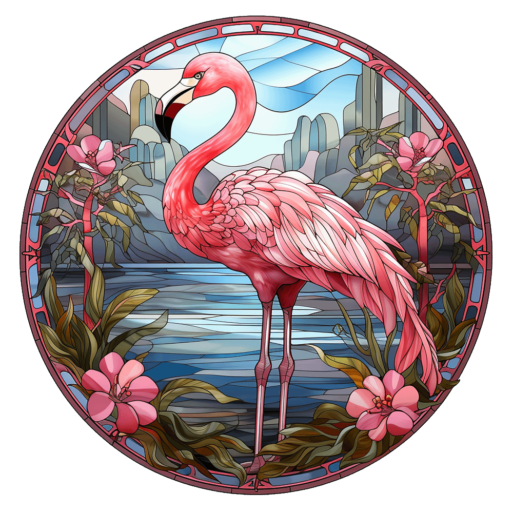 Flamingo Suncatcher - Hipknotic Designs