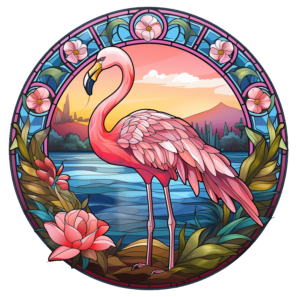 Flamingo Suncatcher - Hipknotic Designs